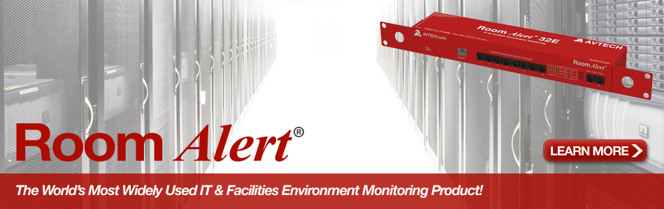 Avtech Monitor Temperature And Environment Conditions With Room Alert Devices And