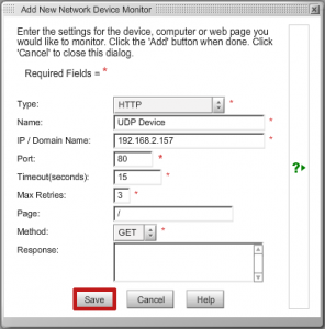 How To Configure Monitor Network Devices In Device ManageR - AVTECH