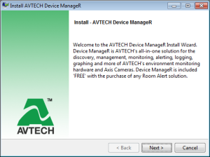 How To Install Device ManageR - AVTECH