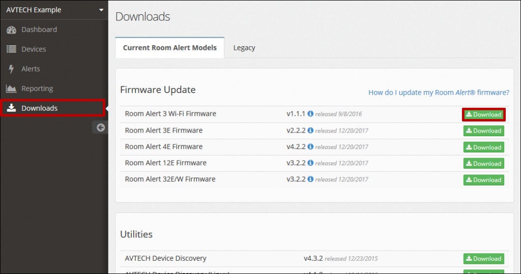 RAA_Downloads_Current_RA_Models - AVTECH