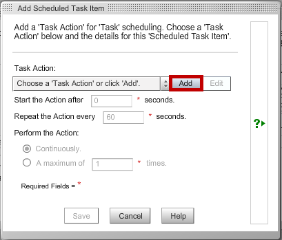 Scheduled Task-Add Action - AVTECH