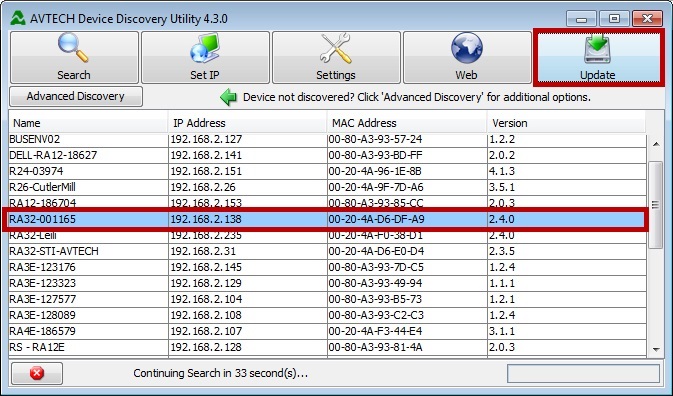 ADD_Update_Button - AVTECH