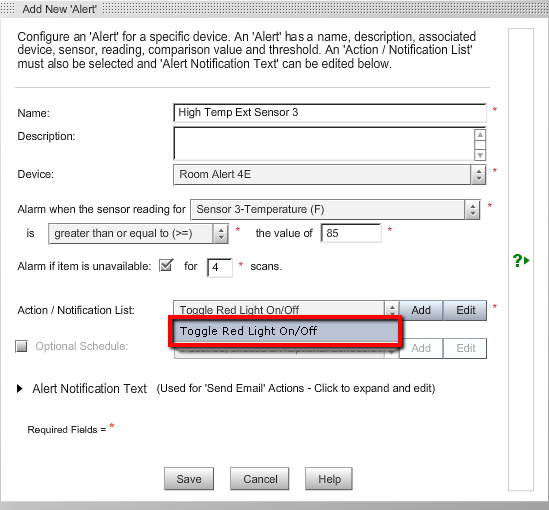 ADM_AddNewAlert_HL=ActionNotification - AVTECH