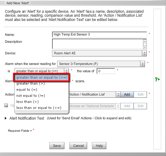 ADM_AddNewAlert_HL=Comparison - AVTECH