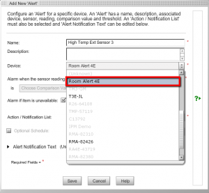 ADM_AddNewAlert_HL=Device - AVTECH