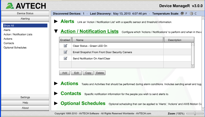 AN_list_menu - AVTECH