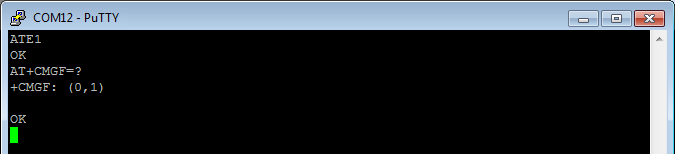 Putty Command Line Sms Mode Test Avtech