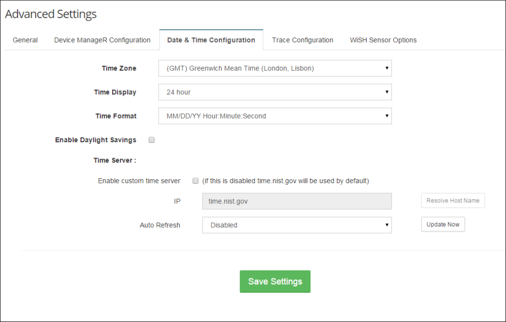 How To Configure The Date & Time On Your Room Alert Monitor - AVTECH