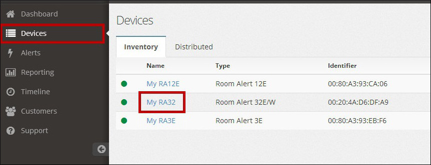 GTMD_Devices_Select_RA32 - AVTECH