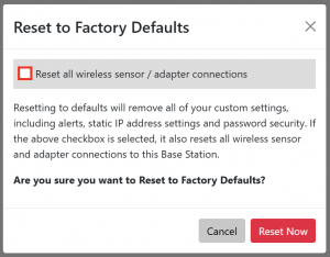 How To Reset A Room Alert Monitor To Factory Defaults - AVTECH