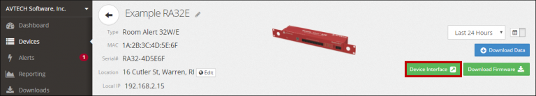 How To Trigger Push To RoomAlert.com More Frequently Than The Default Intervals - AVTECH