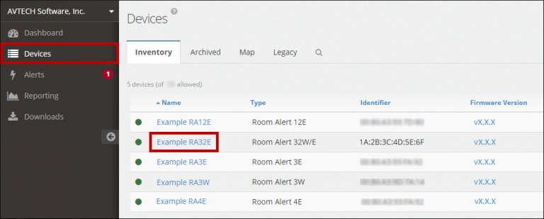 How To Export Sensor Data From Your RoomAlert.com Account - AVTECH