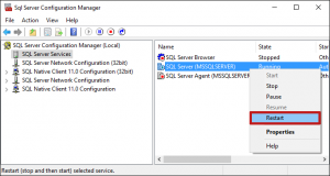 ADM_SQLServer_ConfigurationManager_RestartService - AVTECH
