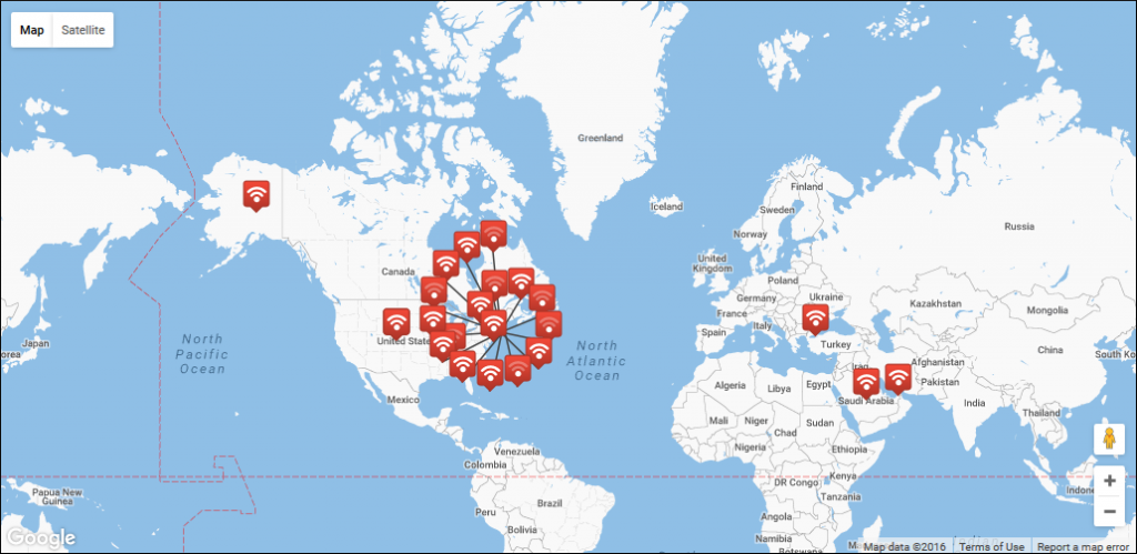 How To Plot Your Devices On The Map In Your RoomAlert.com Account - AVTECH