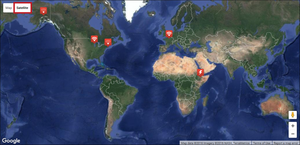 How To Plot Your Devices On The Map In Your RoomAlert.com Account - AVTECH