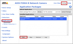Axis_Setup_Applications_InstalledApplications_VMD3_Highlight_Start - AVTECH