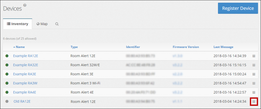 How To Remove A Device From Your RoomAlert.com Account - AVTECH