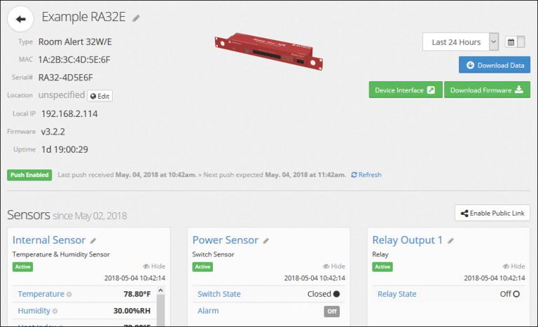 RAA_RA32E_Device_Details - AVTECH