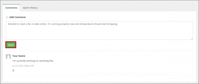 How To Comment On Alerts In Your RoomAlert.com Account (VIDEO) - AVTECH