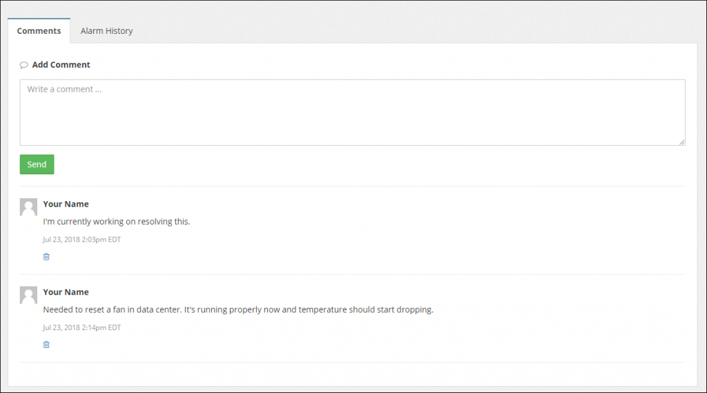 How To Comment On Alerts In Your RoomAlert.com Account (VIDEO) - AVTECH