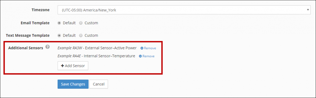 How To Add Additional Sensor Readings To Alert Notifications In Your RoomAlert.com Account - AVTECH