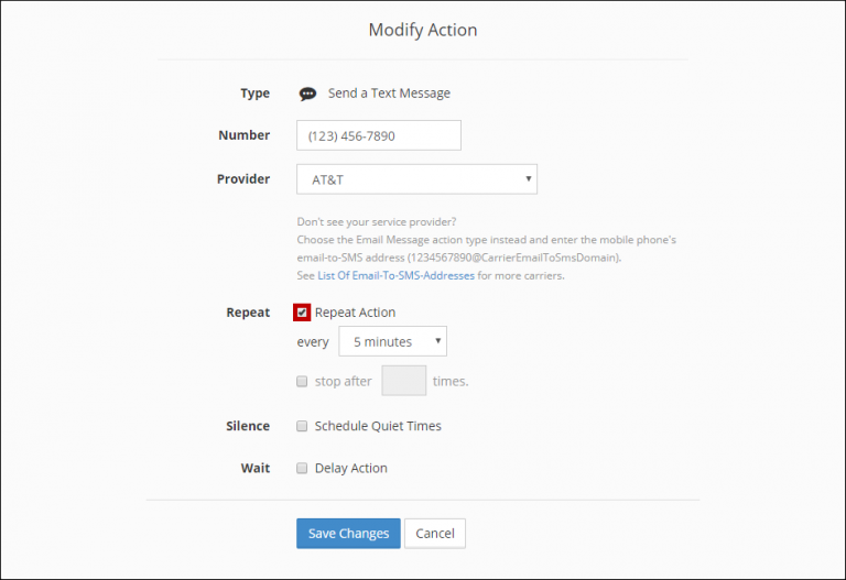 How To Configure Actions To Repeat In Your RoomAlert.com Account (VIDEO) - AVTECH