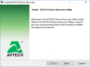 How To Install AVTECH's Device Discovery Utility - AVTECH