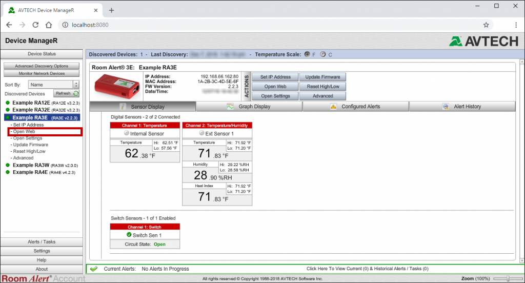 Coming Soon… Room Alert Manager - AVTECH