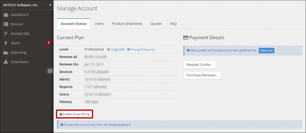 How To Create Public URLs In Your RoomAlert.com Account - AVTECH