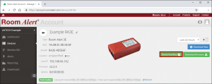 How To Open Your Room Alert Monitor's Built-in Web Interface - AVTECH