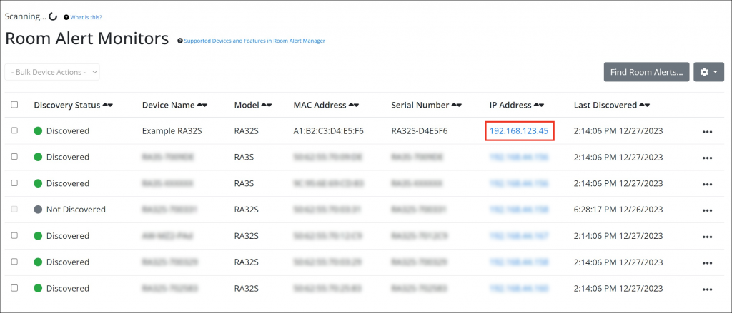 How To Open Your Room Alert Monitor's Built-in Web Interface - AVTECH
