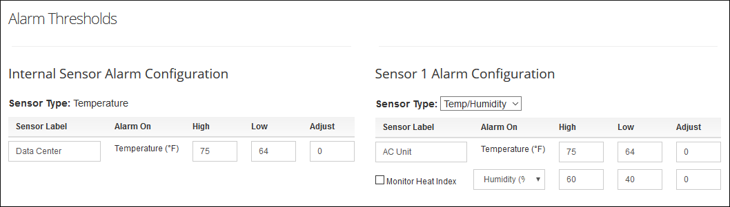 Sensor de configuración RA3E - AVTECH