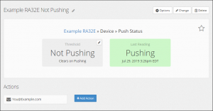 How To Configure A 'Not Pushing' Alert In Your RoomAlert.com Account - AVTECH