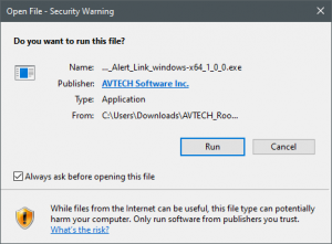 How To Install Room Alert Link - AVTECH