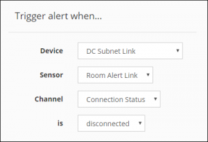 How To Create Alerts For Link In Your RoomAlert.com Account - AVTECH