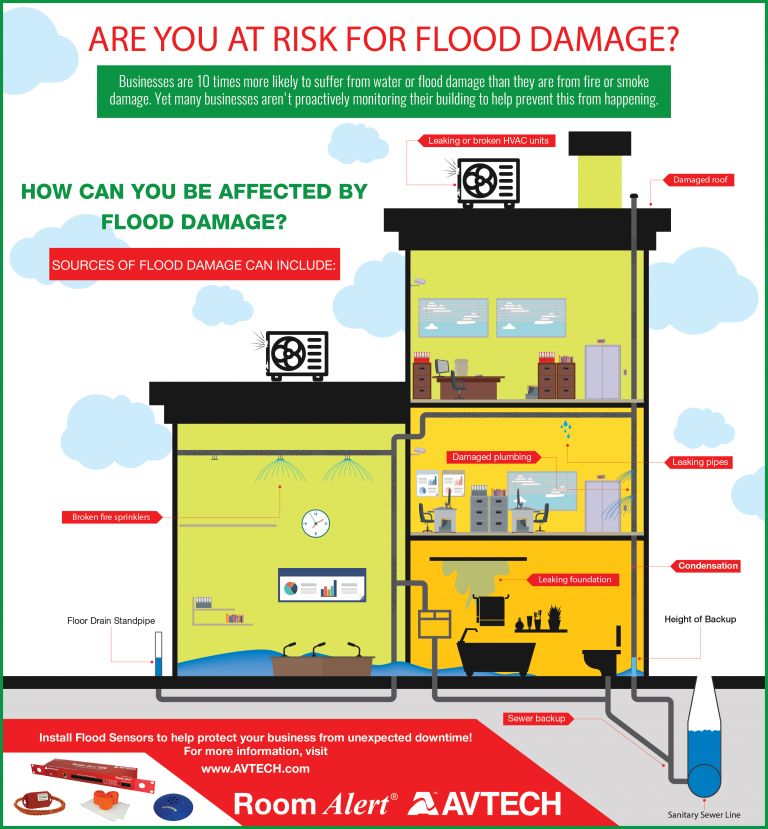 Protect Your Organization From Water Leaks And Flooding With Room Alert ...