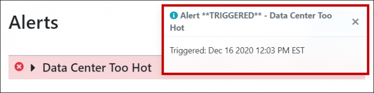 How To Create Actions In Room Alert Manager Avtech