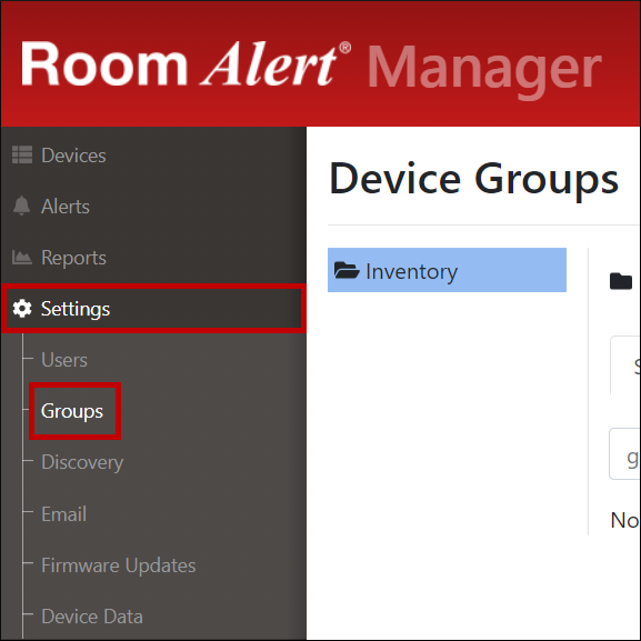 How To Configure Device Groups In Room Alert Manager - AVTECH