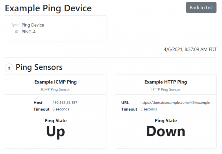 How To Configure Pings In Room Alert Manager - AVTECH