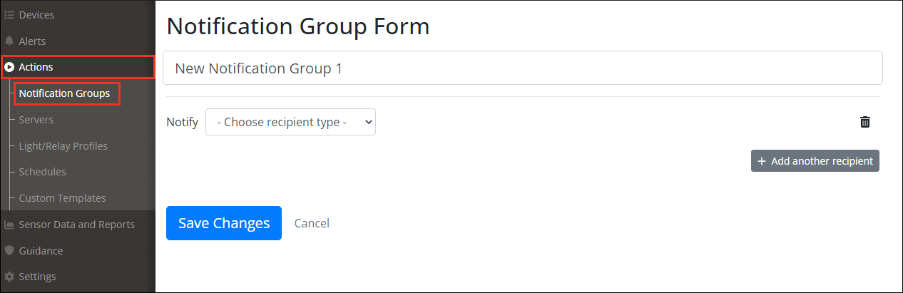 RAM_NotifGrp - AVTECH
