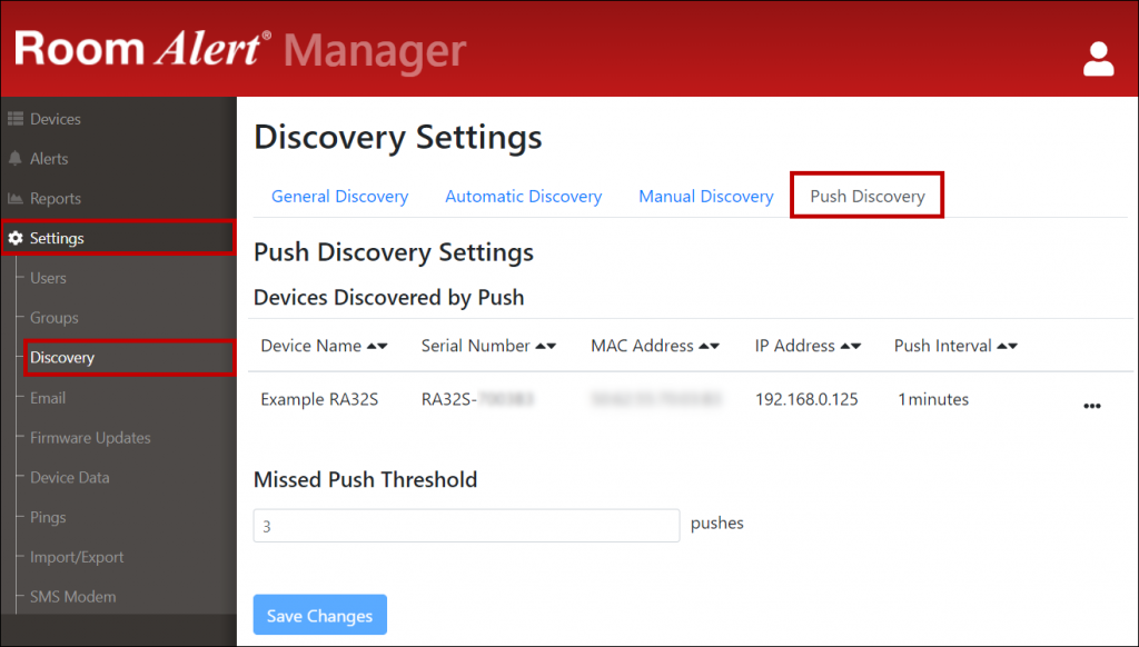 RAM_PushSettings - AVTECH
