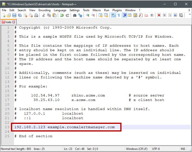 RAM_hostname - AVTECH