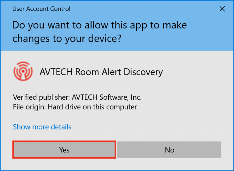 How To Install Room Alert Discovery Utility - AVTECH