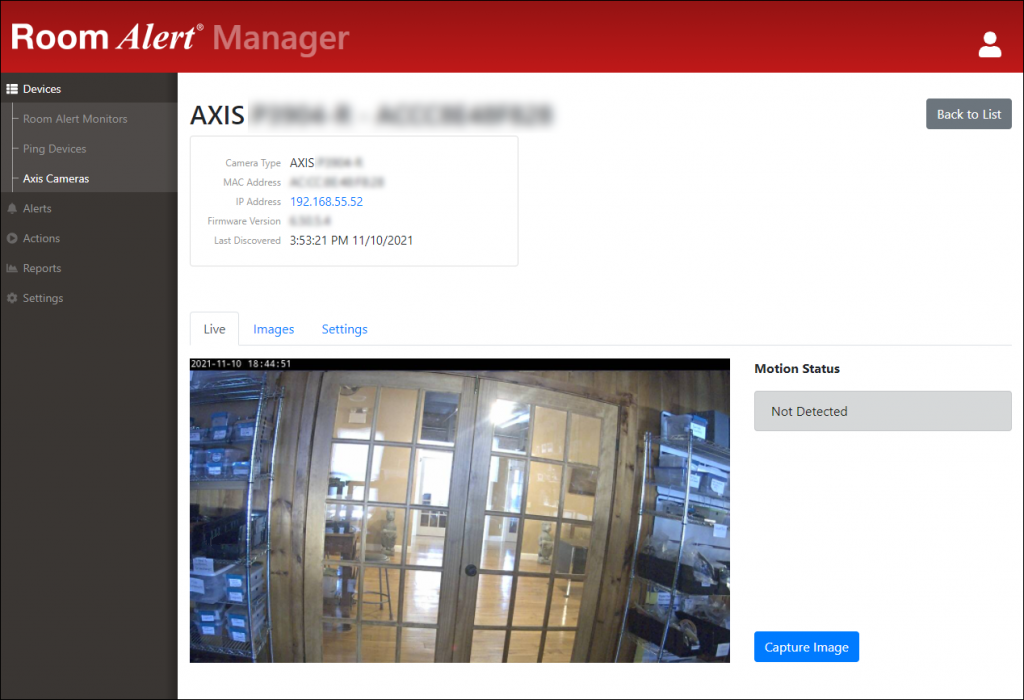 RAM_Axis_LiveTabNotDetected - AVTECH