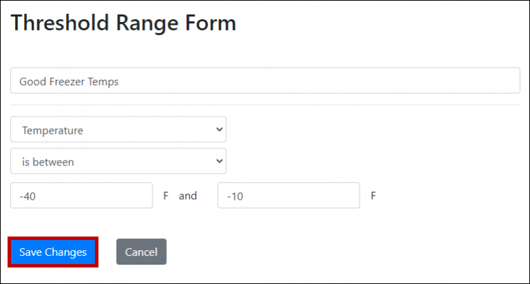 How To Configure A Threshold Range For Your Room Alert Graph - AVTECH