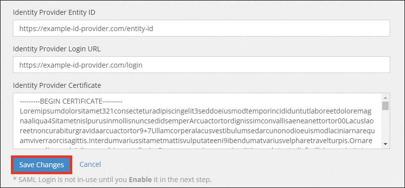 SAML_Config_Form_Save - AVTECH