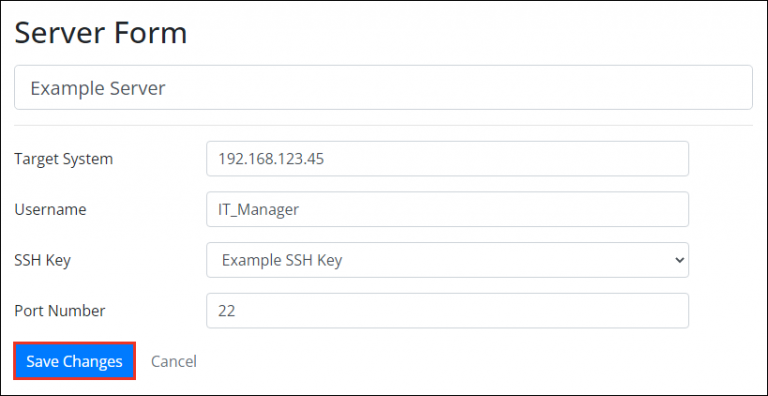 How To Configure Server Command Actions In Room Alert Manager Avtech