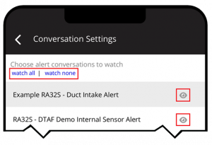 How To Manage Room Alert App Push Notifications - AVTECH