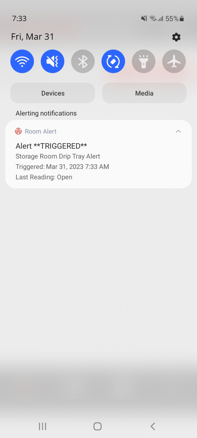 The New Room Alert Mobile App - Environment Monitoring With A Mobile ...