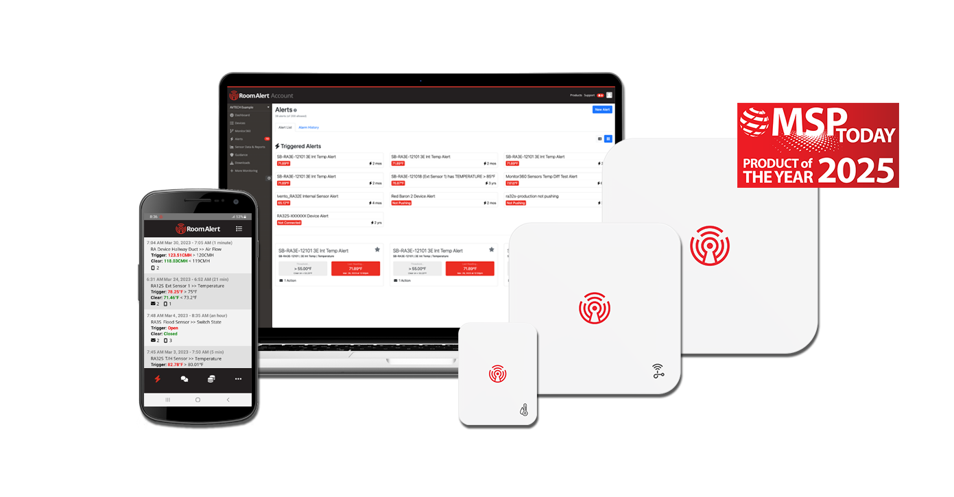 A New Era of Environment Monitoring with Room Alert MAX - AVTECH